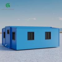 China Galvanized Steel Frame Expandable Tiny House With Construction And Certifications for sale