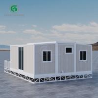 China Standard Size 40FT Portable Foldable House with Sandwich Panel Wall for sale