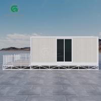 China Standard Size 40FT Portable Foldable House with Sandwich Panel Wall for sale