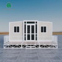China Standard Size 40FT Portable Foldable House with Sandwich Panel Wall for sale