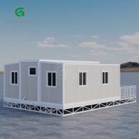 China Standard Size 40FT Portable Foldable House with Sandwich Panel Wall for sale