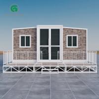 China 20FT Participation In Exhibitions Expandable Prefab House With Double Glazed Windows for sale
