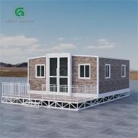 China 20FT Participation In Exhibitions Expandable Prefab House With Double Glazed Windows for sale
