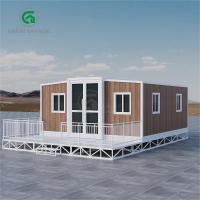 China 20FT Exhibition Participation Tiny Foldable House With Double Glazed Windows for sale