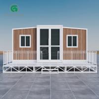 China 20FT Exhibition Participation Tiny Foldable House With Double Glazed Windows for sale