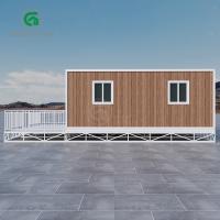 China 20FT Exhibition Participation Tiny Foldable House With Double Glazed Windows for sale