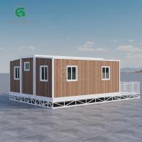 China 20FT Exhibition Participation Tiny Foldable House With Double Glazed Windows for sale