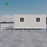 China Exhibition Participation 20FT Expandable Prefab House Bamboo Plywood Weather Resistance for sale