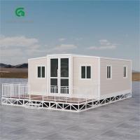China Exhibition Participation 20FT Expandable Prefab House Bamboo Plywood Weather Resistance for sale
