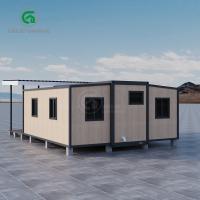China Customizable Expandable Container Building Galvanized Steel Frame Personalized Exteriors for sale