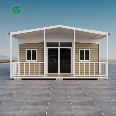 China 40FT Chinese Foldable House Steel Square Tube Earthquake Resistant for sale