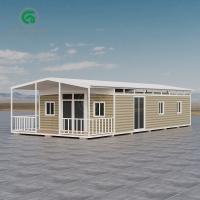 China 40FT Chinese Foldable House Steel Square Tube Earthquake Resistant for sale