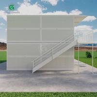 China Aluminum Alloy Anti-Theft Integrated Window Folding Container Home Temporary / Permanent Housing for sale