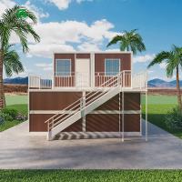 China Pre-installed Doors Foldable Container Homes For International Standards for sale