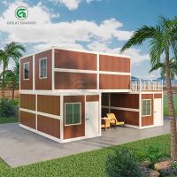 China Pre-installed Doors Foldable Container Homes For International Standards for sale