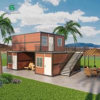 China 20FT Folding Container Home With Pre-installed Features And Electrical Systems for sale