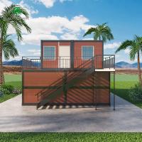 China 20FT Folding Container Home With Pre-installed Features And Electrical Systems for sale