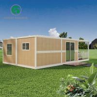 China Durable Folding Container Home Built With Galvanized Steel Frames And Weather-Resistant Materials for sale