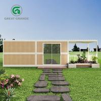 China Durable Folding Container Home Built With Galvanized Steel Frames And Weather-Resistant Materials for sale