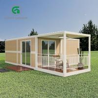 China Durable Folding Container Home Built With Galvanized Steel Frames And Weather-Resistant Materials for sale