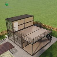 China Grande 20ft Prefab Folding House Patented Waterproof Design Galvanized Steel Frame for sale