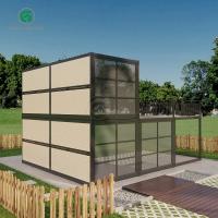 China Grande 20ft Prefab Folding House Patented Waterproof Design Galvanized Steel Frame for sale