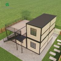 China Grande 20ft Prefab Folding House Patented Waterproof Design Galvanized Steel Frame for sale
