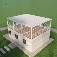 China Durable Steel Frame Folding Container Home Versatile Solution for Disaster Relief Shelters 2.0 KN/m2 Floor Pressure for sale