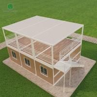 China foldable Container house with High Precision Pressing Floor Pressure 2.0 KN/m2 Plumbing System Toilet/Wash Basin/Shower for sale