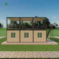 China Patented Waterproof Design Transformable Container Residence for Compact and Foldable Transportation for sale