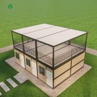 China Patented Waterproof Design Transformable Container Residence for Compact and Foldable Transportation for sale