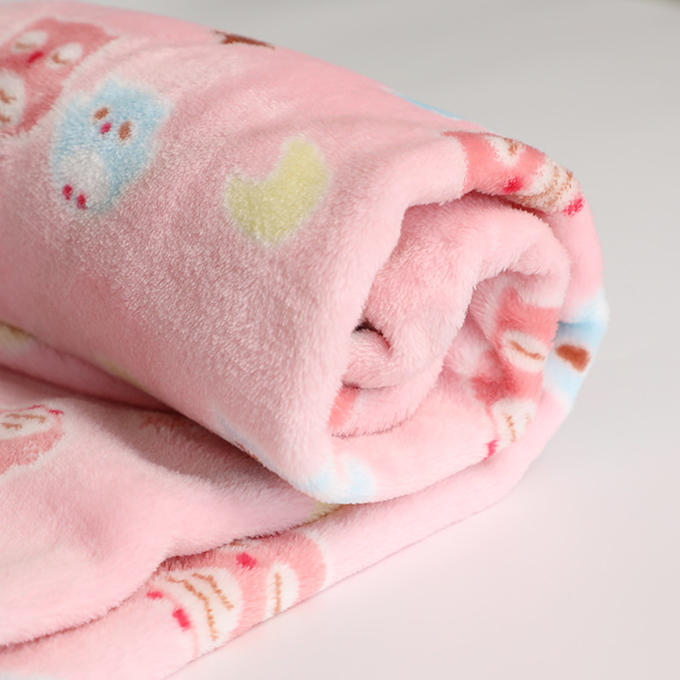 280gsm Polyester Fleece Fabric 58'' 60" For Garments And Home Textile 0