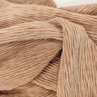China Dress Crepe Super Soft Fabric 300 Gsm Pleated Wrinkle Polyester Spandex for sale