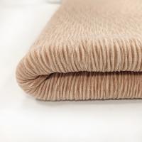 China Dress Crepe Super Soft Fabric 300 Gsm Pleated Wrinkle Polyester Spandex for sale