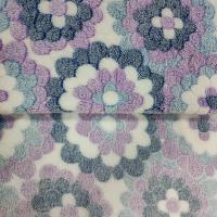 China Bedding Blanket Flannel Fleece Fabric 280 gsm Printed Winter Cut Flowers for sale
