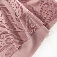China Brush Korean Velvet Fabric 270 Gsm For Garments Upholstery for sale