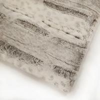 China 100% Polyester Pv Fleece Fabric 8mm Plush Faux 370gsm Brush Fake for sale