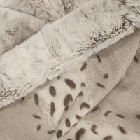 China 100% Polyester Pv Fleece Fabric 8mm Plush Faux 370gsm Brush Fake for sale