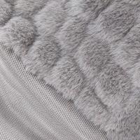 China 100% Polyester Faux Fur Fabric Fleece 340 Gsm In Plain Color Sheared Rabbit for sale