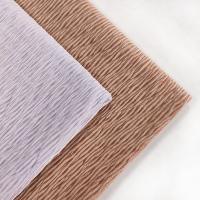 China 245 Gsm Super Soft Crushed Knit Velour Fabric For Jacked for sale