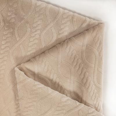 China Customizable Super Soft Fabric Velvet Special Sheared 100% Polyester Home Textile for sale