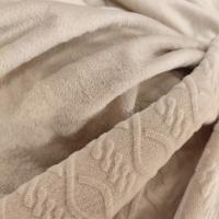 China Customizable Super Soft Fabric Velvet Special Sheared 100% Polyester Home Textile for sale