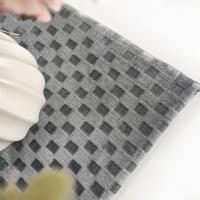 China Solid Color Plaid Brushed Korea Velvet 250 Gsm Knitted Polyester Fabric For Clothing for sale