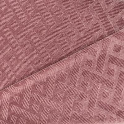 China Brushed Korean Velvet Fabric 0.5mm Pile Height Polyester for sale