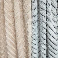 China Brushed Faux Fur Fabric 100% Polyester Warp Knitted PV Fleece for sale