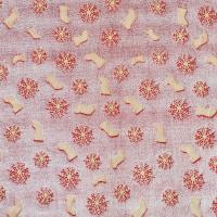 China Warp Knitted 270 GSM Flannel Fleece Fabric 100% Polyester Coated With Gold Foil for sale
