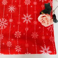 China Super Soft Printed Flannel Coral Fabric 240GSM 100% Polyester For Christmas Use for sale