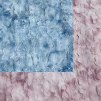 China Blanket Tie Dyed Pv Fleece Brush Fur Fabric 260gsm for sale