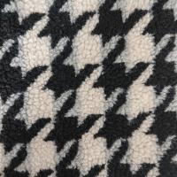 China Garment Sherpa Fleece 100% Polyester Yarn Dyed 300GSM  Fabric Sherpa for sale