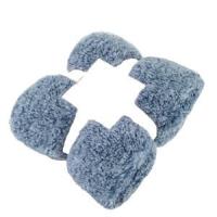 China 1000KG Sherpa Fleece Jacquard Fabric 100% Polyester Comfortable for sale